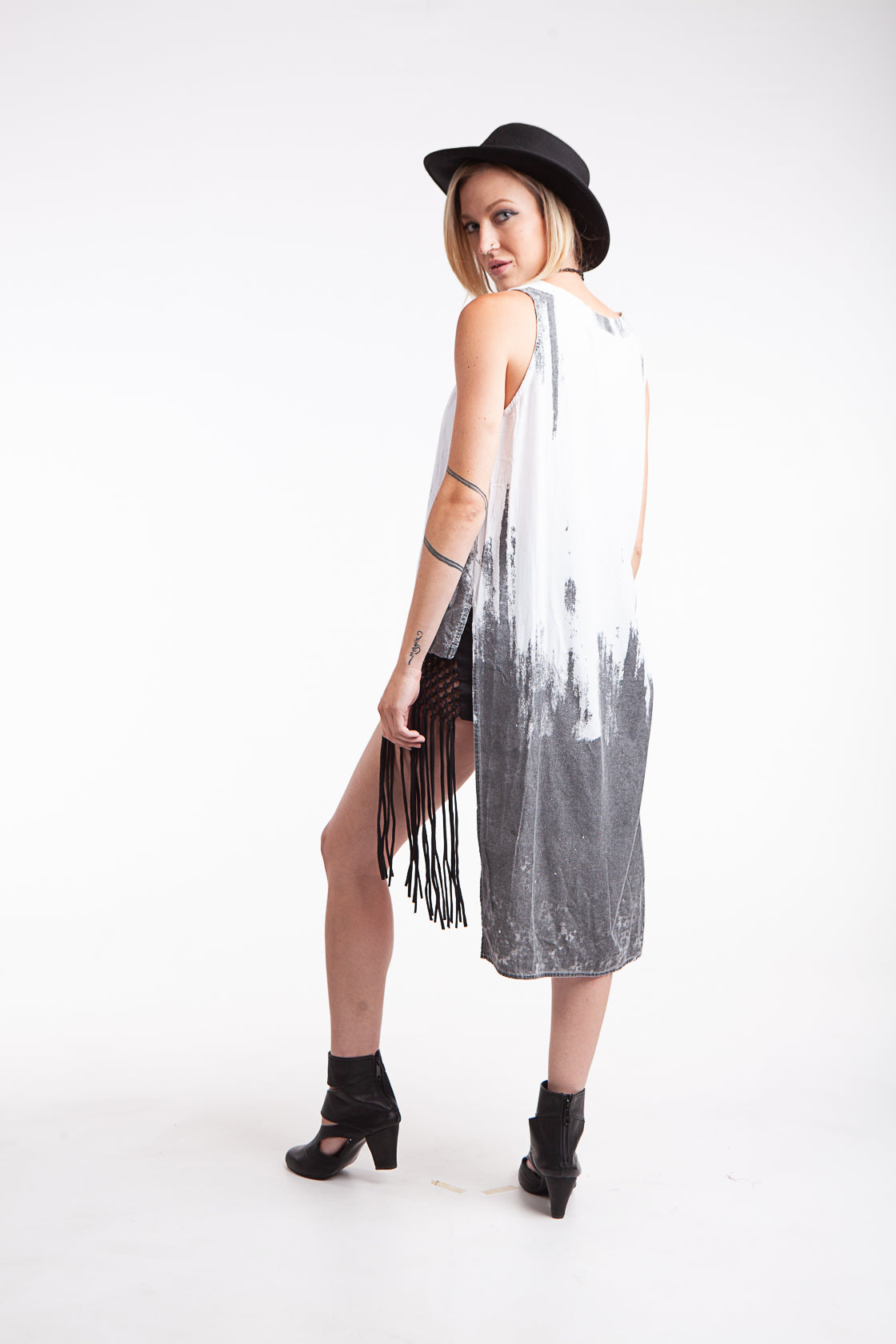 Wabi Sabi Long Tail Top, Top, relaxed top, Woven top,Long Tail Top ...